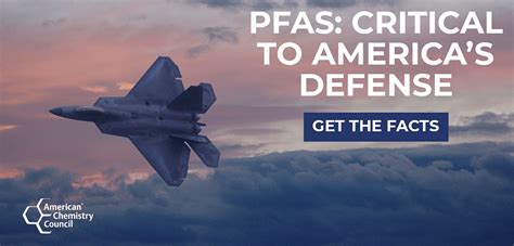 Pfas Critical To Americas Defense American Chemistry Council