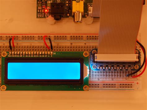 Wiring The Cobbler To The Lcd Drive A 16x2 Lcd With The Raspberry Pi
