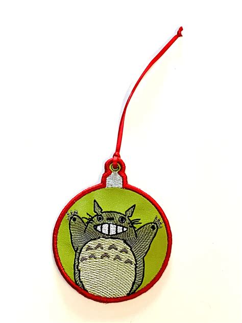 Repop Ts Studio Ghibli Inspired Embroidered Ornament