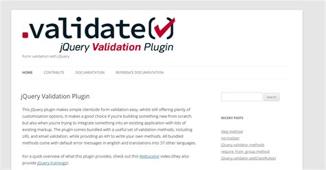 Jqueryvalidation Plugin Some Lesson Ram Pukar