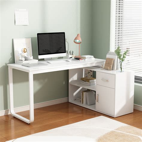 Latitude Run® L Shape Desk Wayfair