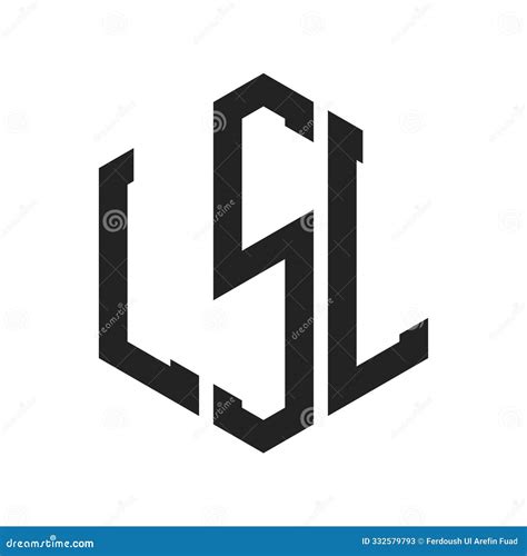 Lsl Logo Design Initial Letter Lsl Monogram Logo Using Hexagon Shape