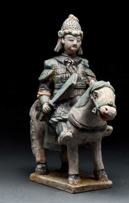 Dynastie chinoise des Ming Terre cuite émaillée Cheval et Catawiki
