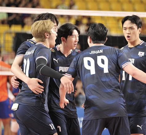 한국 남자배구 베트남 꺾고 Avc컵 D조 1위로 8강 진출 연합뉴스
