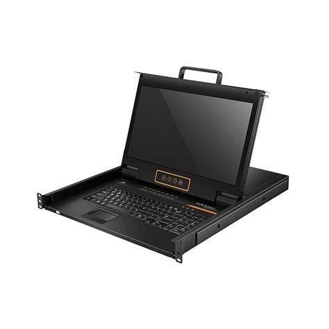 17 3 16 Port Cat5 Lcd Ip Kvm Switch 1 Local 1 Remote Access Kinan