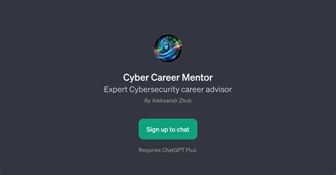 cyber career mentor and 4 other ai tools for cybersecurity mentoring