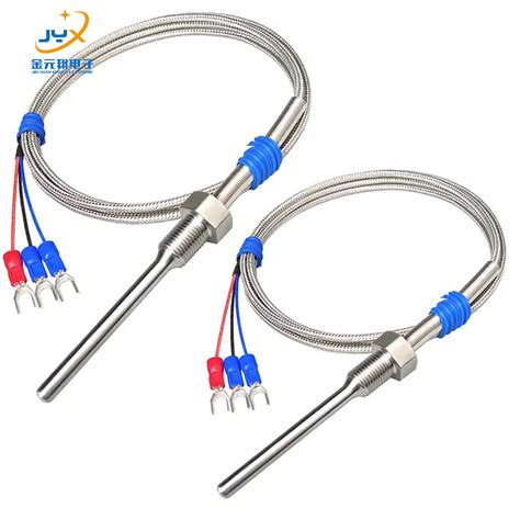 3wire 70 500c Stainless Steel Probe Classa Pt100 Rtd Pt1000 Pt200