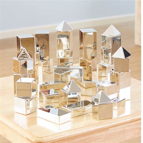 Metallic Assorted Mini Blocks Nunu Educational Products Inc