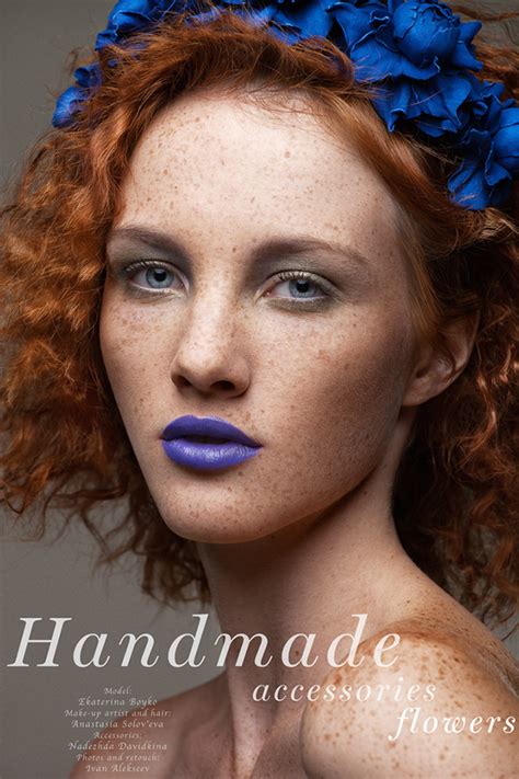 Freckled Beauty On Behance