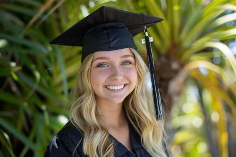 Premium Photo Excited Graduate Celebrating Achievement