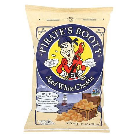 Pirate Brands Pirates Booty Aged White Cheddar Rice And Corn