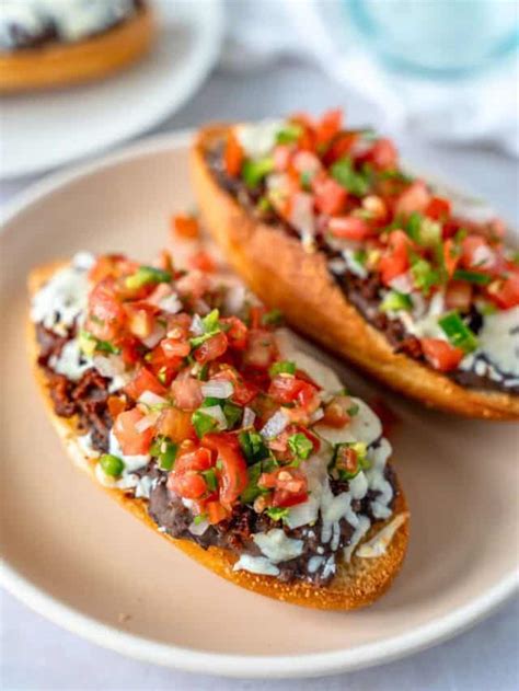 Mexican Molletes Thai Caliente