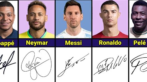 Coolest Signatures Famous Football Players Football Players Names