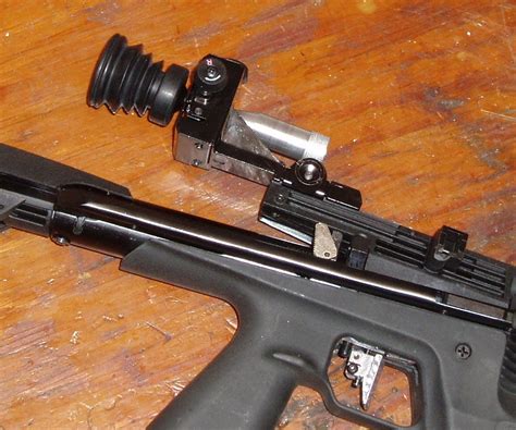 Another Airgun Blog Anti Glare Tube For The Rear Sight