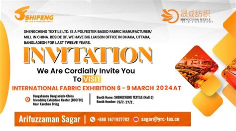 Arifuzzaman Sagar On Linkedin Greeting From Shengcheng Textile Ltd Its Our Great Pleasure To
