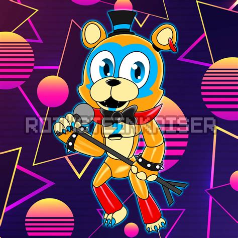 Fnaf Glamrock Freddy By Rothstein Kaiser On Newgrounds
