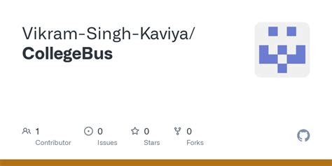 Github Vikram Singh Kaviyacollegebus