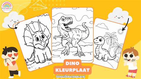 30 De Dinosaurus Kleurplaten Gratis Pdf Printbaar