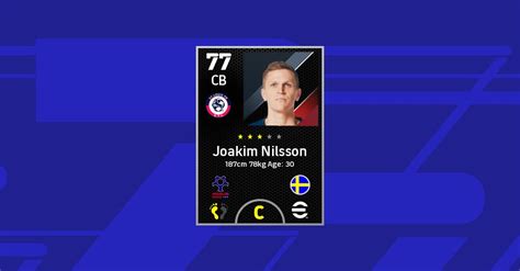 J Nilsson 统计 Efootball 2022