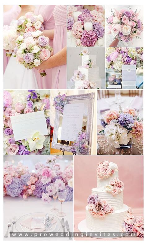 Lilac And Pink Wedding Theme