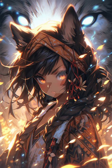 Wolfgirl By Albedoaianime On Deviantart