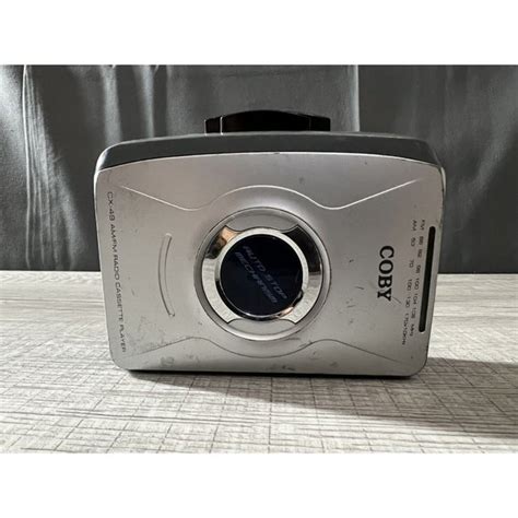 Coby Portable Audio And Video Coby Cx49 Amfm Radio Cassette Player