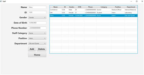 Github Nechcodes Hospitalmanagementsystem A Simple Hospital
