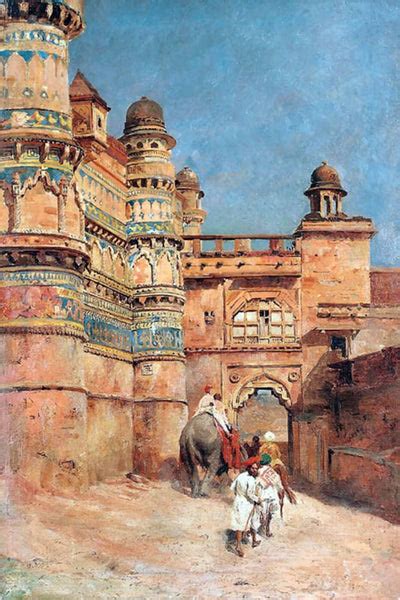 The Hathi Pol Elephant Gate Gwalior Fort Edwin Lord Weeks By Edwin