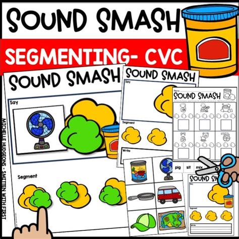 Cvc Words Short Vowels Segmenting And Blending Activities Games Worksheets