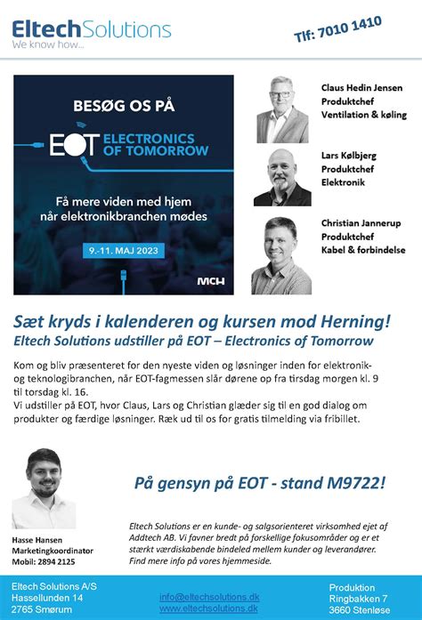 Vi Er Med I Månedens Udgave Af Aktuel Elektronik 📰 Eltechsolutions