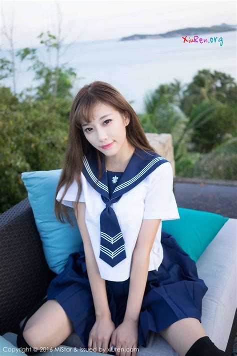 Mistar魅妍社 第134期 甜美鲜鲍sugar小甜心cc可爱学生装制服魅惑清凉写真 55p 秀人网