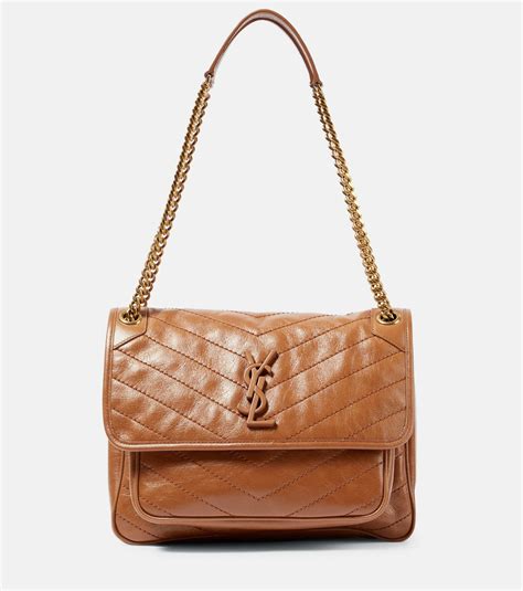 Saint Laurent Niki Medium Leather Shoulder Bag Saint Laurent