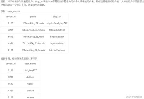 mysql中提取某列信息的一些函数方法 mysql 从一列提取新的字段 csdn博客