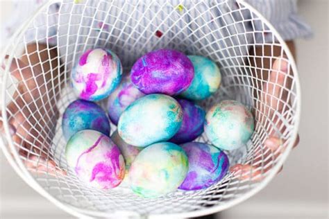 Dying Easter Eggs With Cool Whip Or Shaving Cream Boulder Locavore