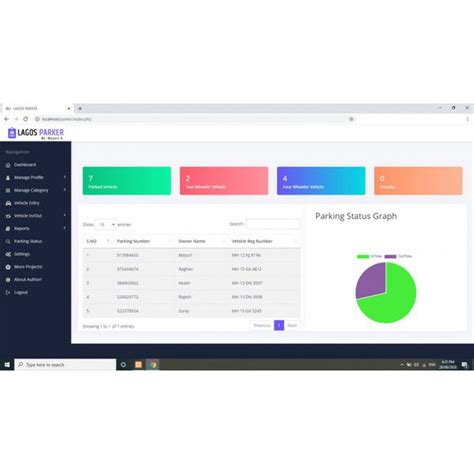 Jual Aplikasi Dan Source Code Sistem Manajemen Parkir Kendaraan Php Shopee Indonesia