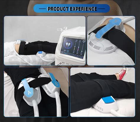 Professional 4 5 Handles Ems Body Sculpting Workout Muscle Stimulator