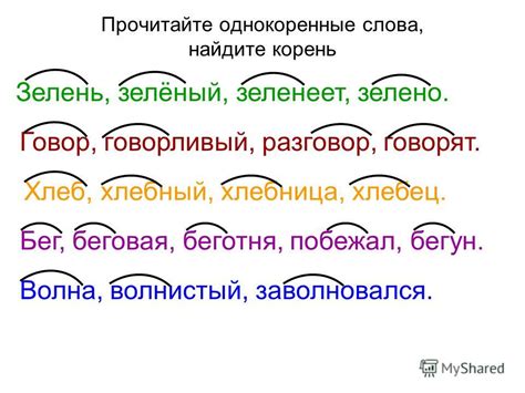 Презентация на тему Русский язык 1 класс урок 21 «Повторяем корень