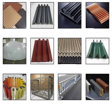 Aluminum Profile Building Cladding Ceiling Powder Coating Baffle For