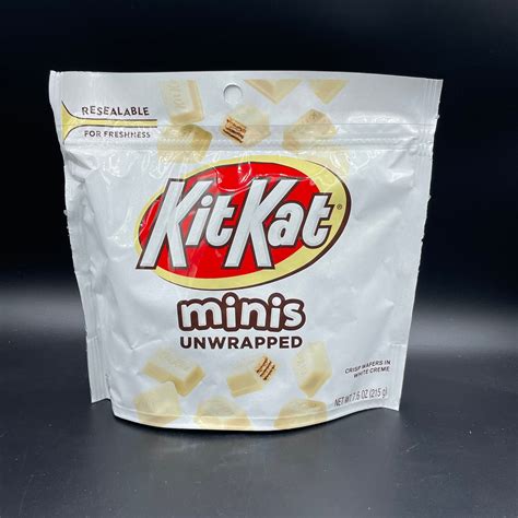 Kit Kat White Chocolate Minis Unwrapped Big Bag 215g Usa
