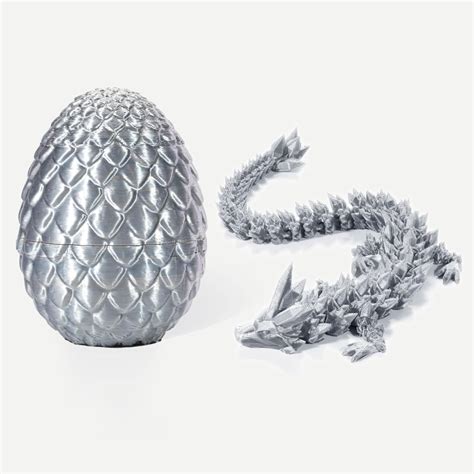 Unleash The Magic With Our Crystal Dragon Egg Fidget Toy 3d Printed