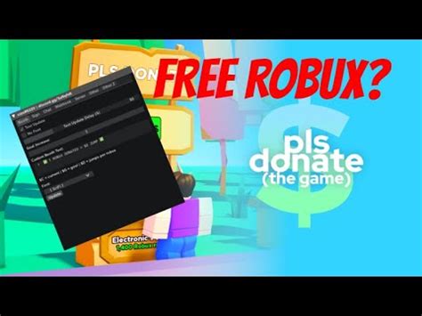 NEW PLS DONATE Script Hack Auto Farm ROBUX PASTEBIN 2023 YouTube