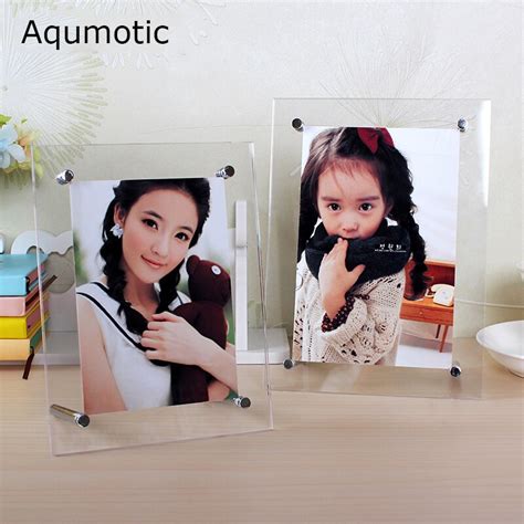 Aqumotic Clear Acrylic Frame 8x10 Large Acrylic Pi Grandado