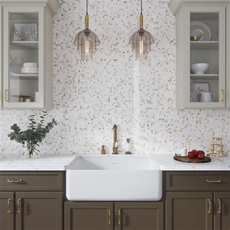 Tumbled Marble Backsplash Tile Polar Gray Marble 4 X 4 Tumbled Tile