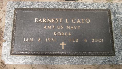 Am3 Ernest L Cato 1931 2001 Find A Grave Memorial