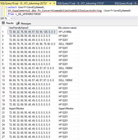Configmgr Collecting Monitor Information With Hardware Inventory And Translating
