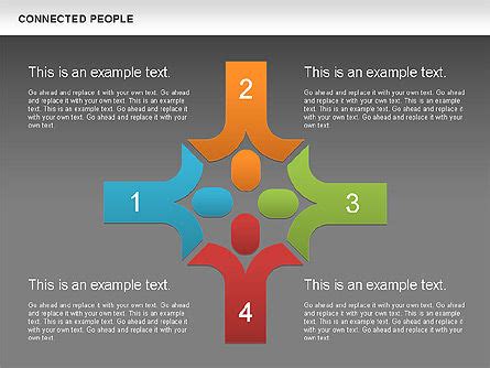 Connected People Shapes Presentation Template For Google Slides And PowerPoint