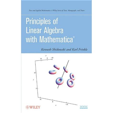 Pure And Applied Mathematics A Wiley Series Of Texts Monographs And