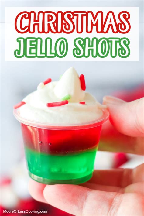 Festive Christmas Jello Shots