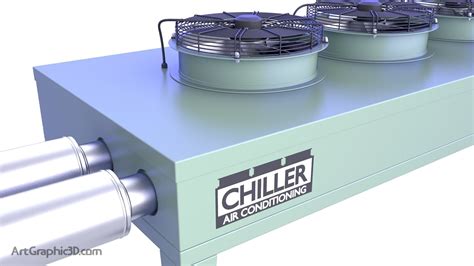 Gas Cooler 3d Model Download