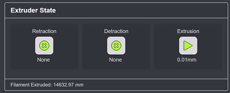 extruded filament widget not working · issue 60 · j7126 octoprint